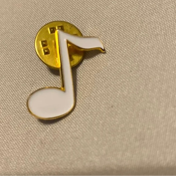 Jewelry | Music Note Pin | Poshmark